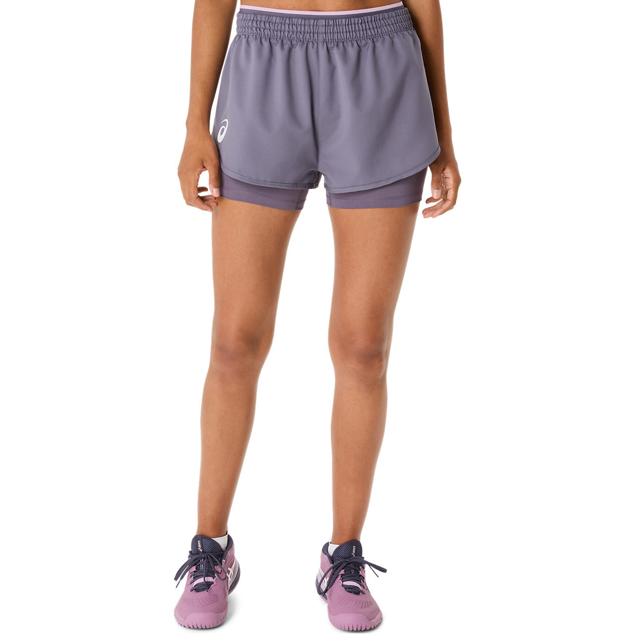 Asics - Short ASICS Match Short - Femenino - Morado | Ofertitas
