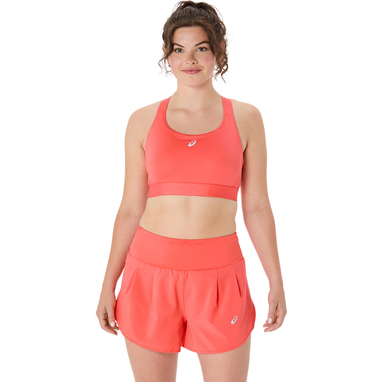 Asics - Peto ASICS Road Compression Bra - Femenino - Naranjo | Ofertitas