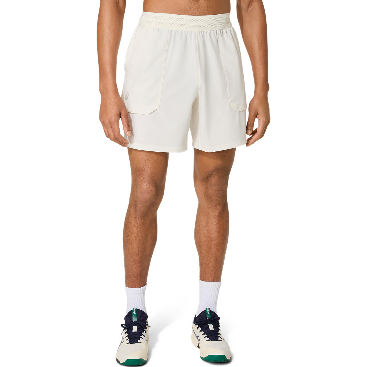 Asics - Short ASICS Match 7In Short - Masculino - Blanco | Ofertitas